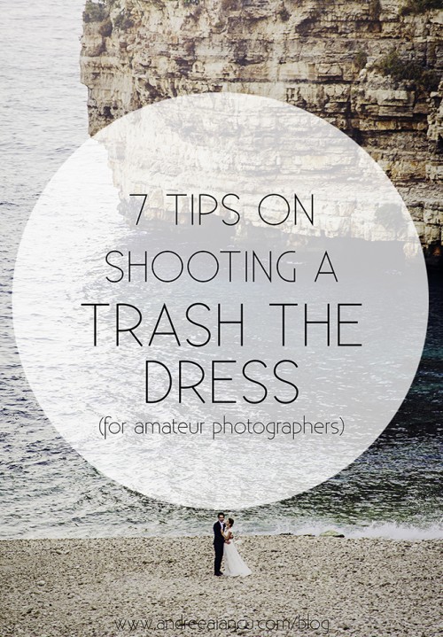 Shooting an after-wedding/ trash the dress | andreea iancu / photographer